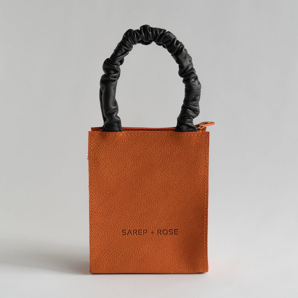 The Mini Scrunchie Bag - A Celebration of Textured Leather and Ethical ...