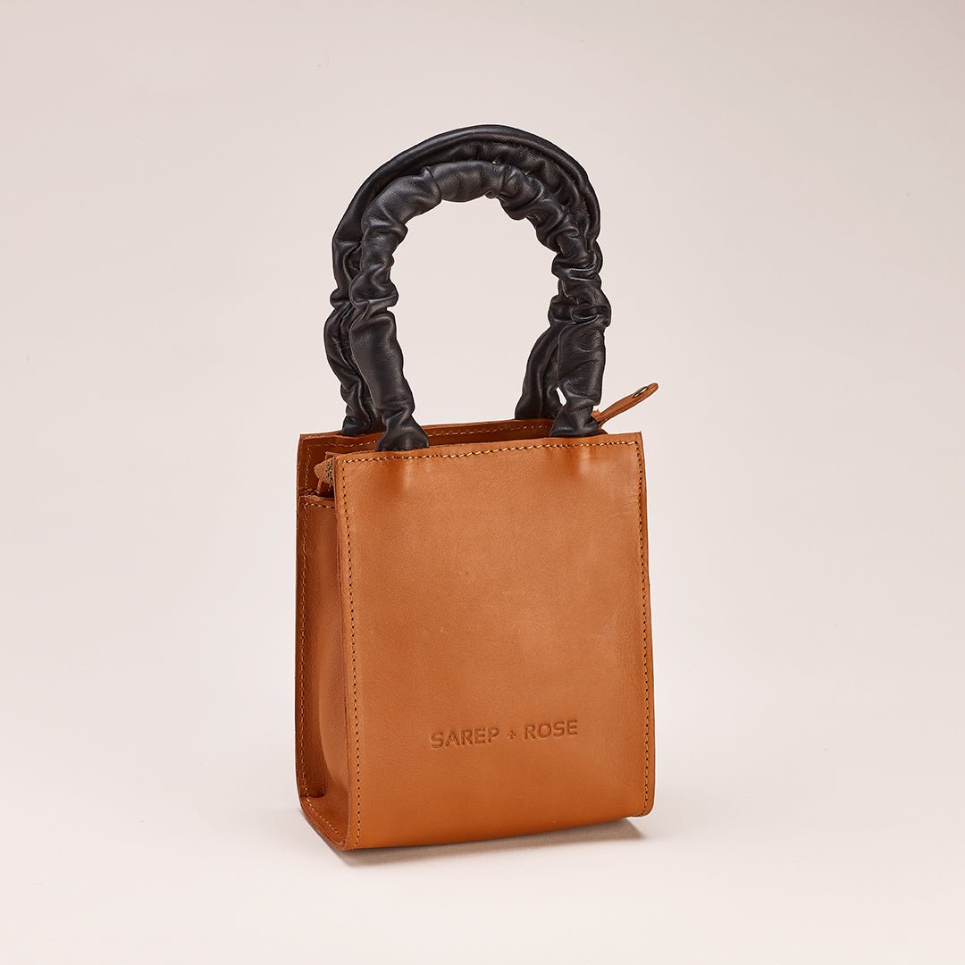 Mini Leather Small Scrunchie Bag – Sarep + Rose